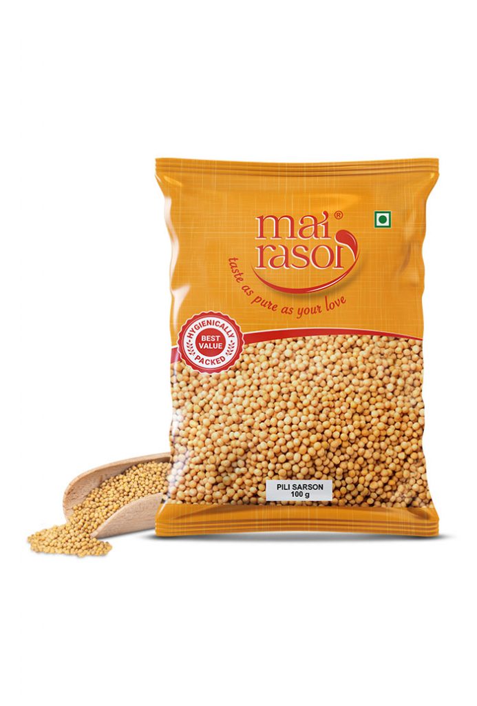 Yellow Mustard/sarson/rai 100 gm - Mai Choice